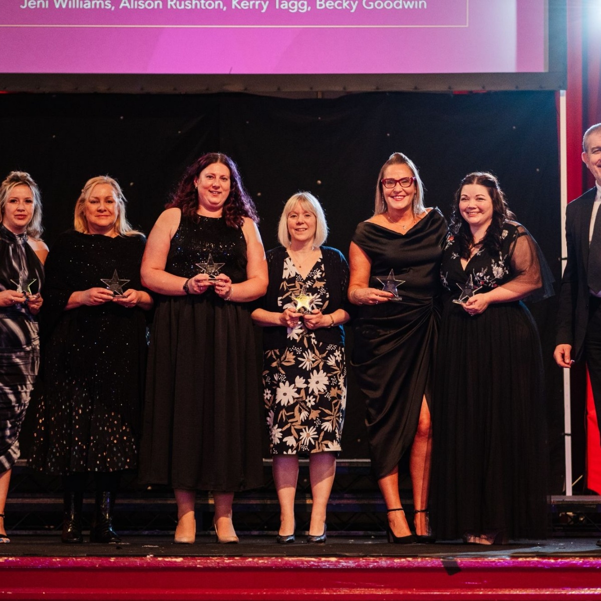 Co-op Academy Friarswood - Early Years Team collect a trophy at special ...